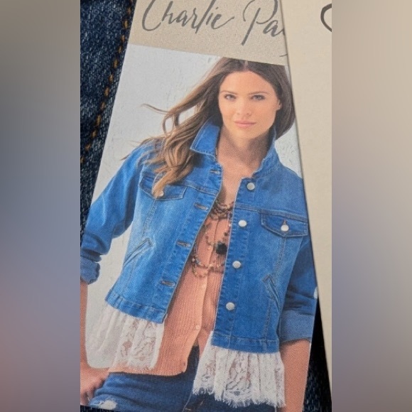 Charlie Paige | Jackets & Coats | Charlie Paige Womens Trucker Jacket ...